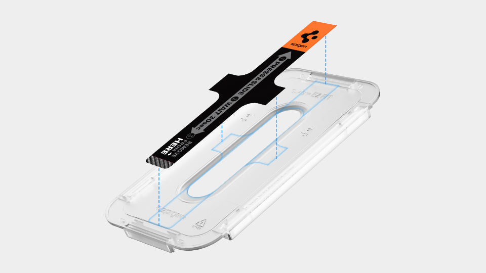 Glas.tR EZ FIT Refill for Apple iPhone – Spigen Installation Guide